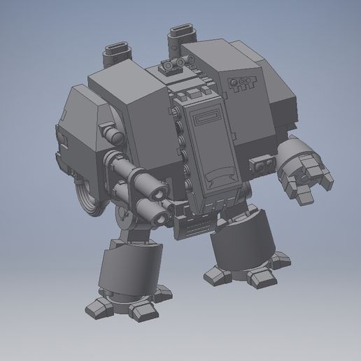 👷 Dreadnought builder・Free STL File for 3D printing・Cults