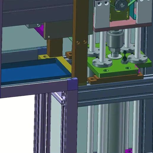 🛠️ Multi-Level Conveyor System with Vertical Lift 3D CAD Model ...