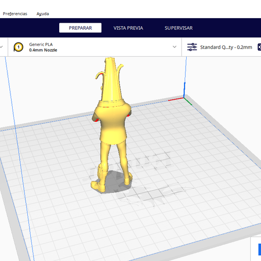 🍌 "Peely" - Fortnite・ STL File for 3D printing・Cults