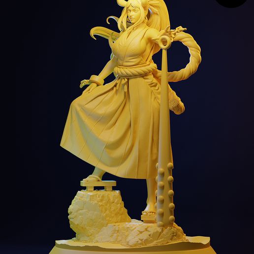 👾 Yamato One Piece CHARACTER BY ESM・ 3D File for ・Cults