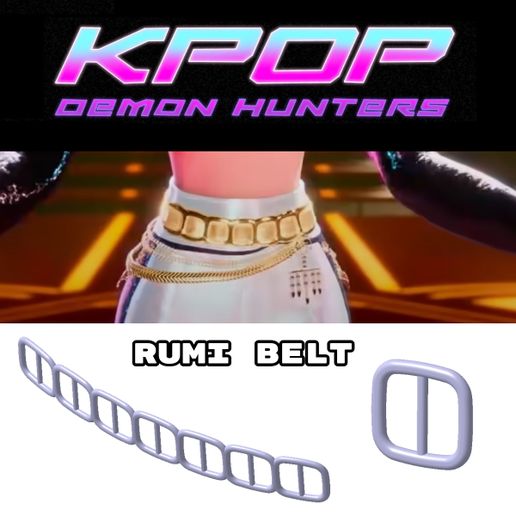 💭 RUMI'S BELT・ 3D File for 3D printing・Cults