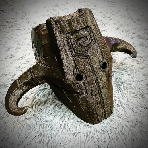 🎃 Juggernaut Dota Mask - Halloween Cosplay・ STL File for 3D printing・Cults