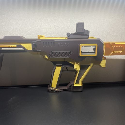🎯 Dart Blaster SMG Onyx Nerf Cosplay Rifle Replica Firearm Mechanical ...