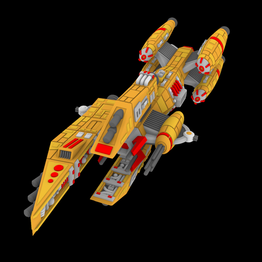 ️ Kentari Fralkir Heavy Carrier・ STL File for 3D printing・Cults