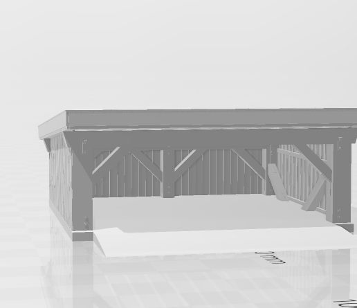 STL file garage wood 🪵 ・3D printer design to download・Cults