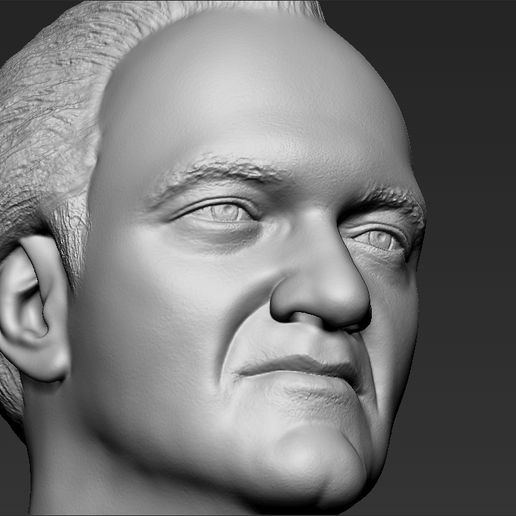 Descargar archivo El busto de Quentin Tarantino en 3D listo para la impresión en formatos stl ...