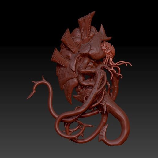 STL-Datei Venomous Bug - Grimmiger dunkler Riesen-Raumkäfer!・Design für den 3D-Druck zum ...