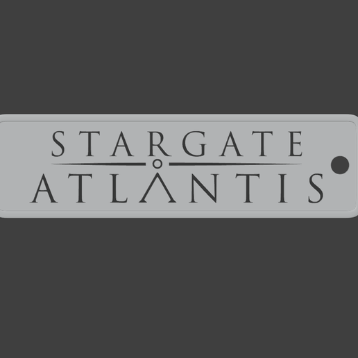 STL file stargate Perforated plate SG ATLANTIS FOR KEY DOOR 🔑 ・3D print ...