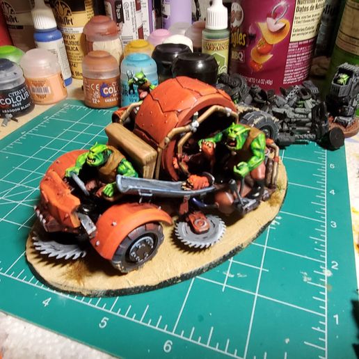 3D printable Squig Catapulting Buggy・Cults