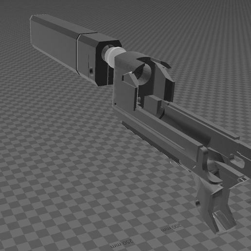 🗡️ Samurai Edge Albert.W Model 01 Pistol Rail and Suppressor for ...