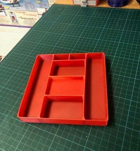 🏠 Parts tray・Free STL File for ・Cults