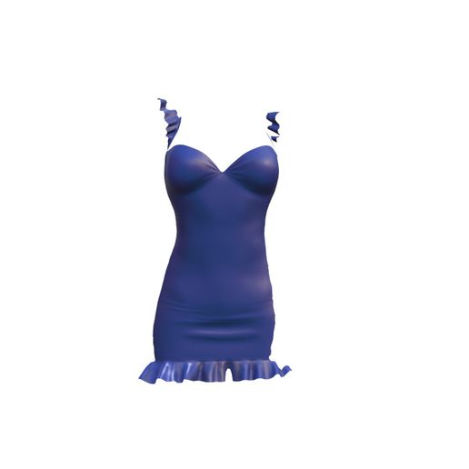 STL file Peter Pan Collar Dress 3D Model - STL Printable 👗 ・Template to ...