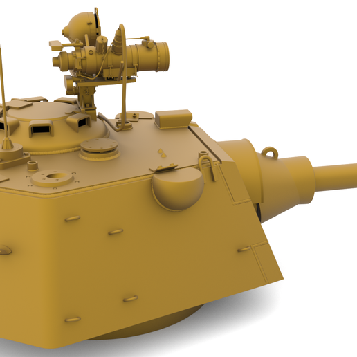 🚁 Panther F Turret + FG 1250・ STL File for 3D printing・Cults