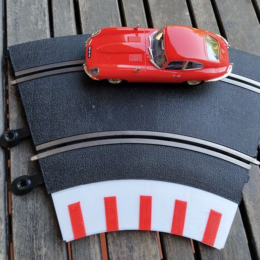 🚗 Scalextric inner edge for Scalextric curve・ STL File for 3D printing ...