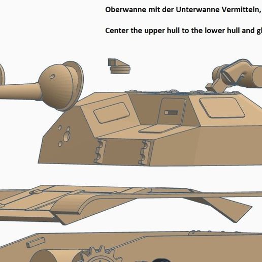🪖 Tankette TKS 1:16 RC Tank Polish Tank 4 Variants Easybuild・ STL File ...