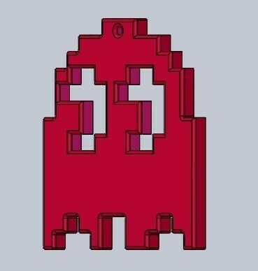 STL file Christmas Ornament Pacman 🎄 ・3D printable model to download・Cults