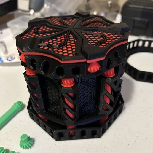 3D printing Geared Mechanical Box V2 • made with Elegoo Neptune 4 Plus ...