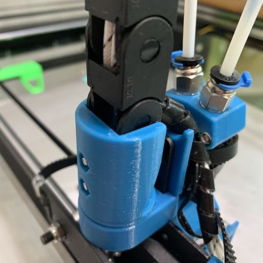 🔌 Tronxy X5SA Cable Carrier Vertically・Free 3D File for ・Cults