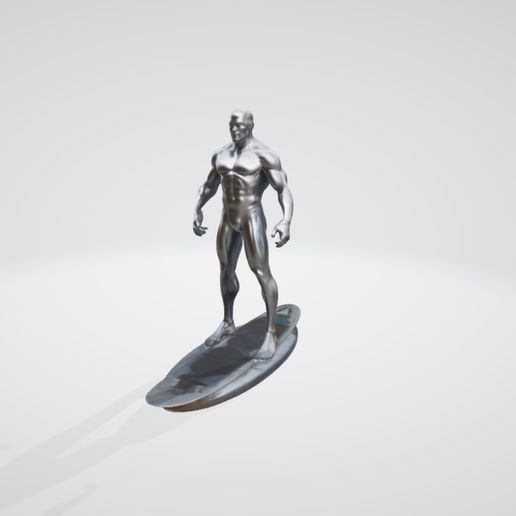 🦸 Silver surfer・ STL File for 3D printing・Cults