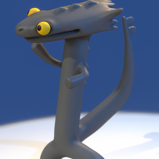 STL file Toothless Dancing Meme 💃 ・3D printing idea to download・Cults