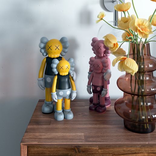 STL file KAWS COMPANION #4 🗿 ・3D printer design to download・Cults