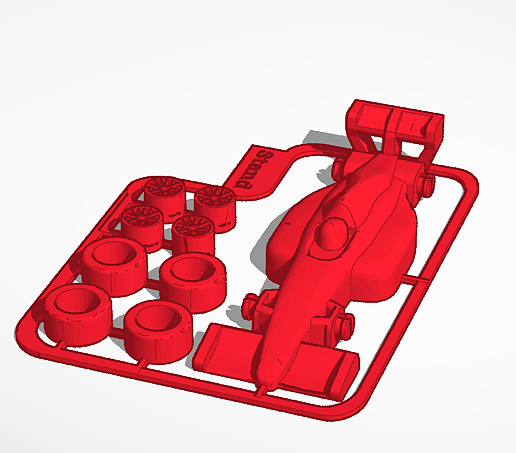 🚗 Formula 1・ STL File for 3D printing・Cults