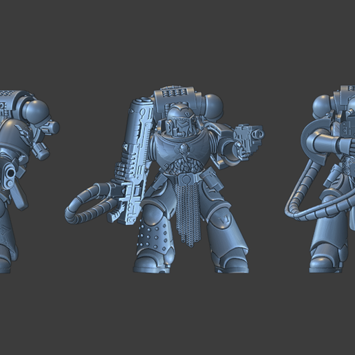 3D file Space Vikings with plasma 5. 🛰 ・Model to download and 3D print ...