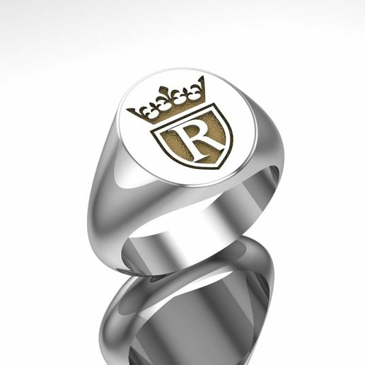 STL file rolex logo ring 💍 ・3D printer model to download・Cults