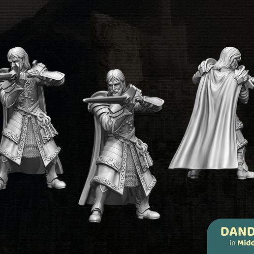 🎲 Warden of Keys ( Knight of White Tower ?)・Fichier STL pour Impression ...