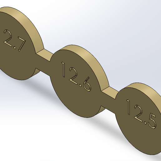 Free STL file CALIBRATE ADJUSTMENT 🛠️ ・Template to download and 3D ...