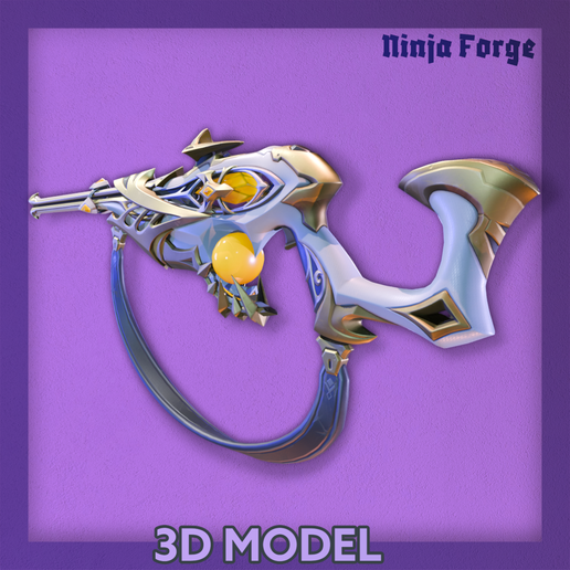 ☀️ Ana Midnight Sun Gun・ 3D File for 3D printing・Cults