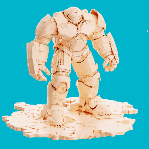 👨 Mark XLIV Iron Man Armor・ OBJ File for 3D printing・Cults