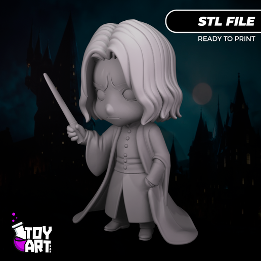 🪄 Wizarding Trio + Snape - Harry Potter Bundle・ STL File for 3D ...