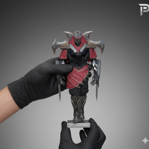 🥷 Zed - Master of Shadows | League of Legends - 3D Print Model・ STL ...