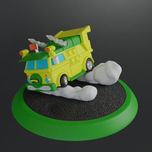 🥳 Miniature Party Wagon・ STL File for 3D printing・Cults
