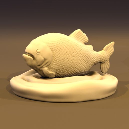 3D file Quipper Fish 🐠 ・3D printer design to download・Cults