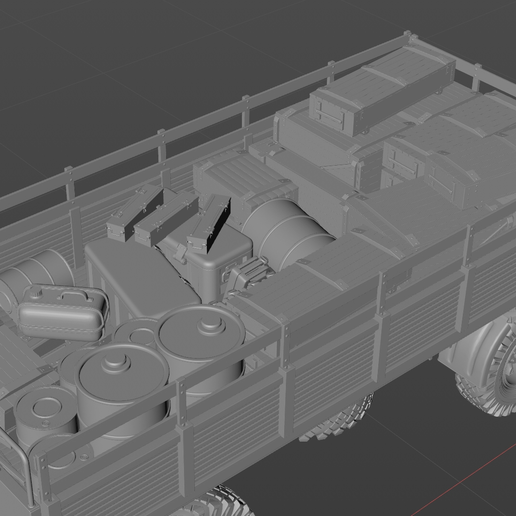🚐 Russian Ural 375 trailer truck 3D model material (1)・ OBJ File for 3D ...