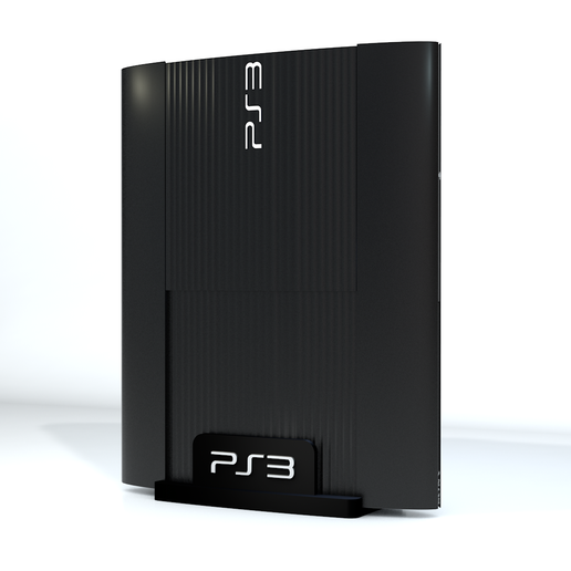 Archivo 3D SOPORTE PARA SONY PLAYSTATION 3 SUPERSLIM 🎮 ・Modelo para ...