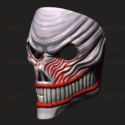 👾 Dandadan Aira Shiratori Full Hollow Mask - Acrobatic Silky mask ...