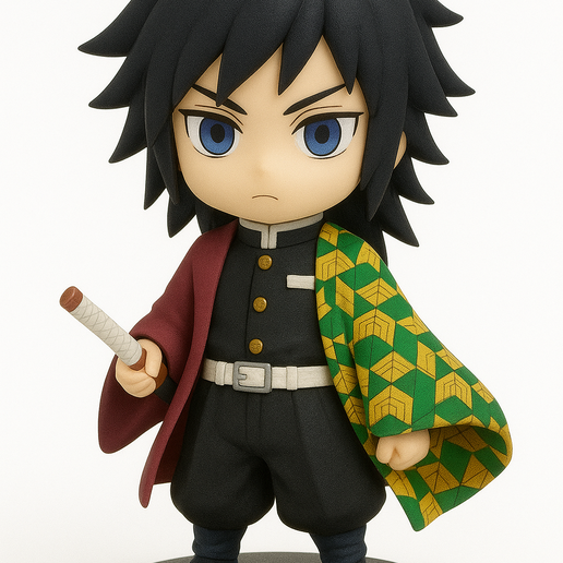 👾 Giyuu Tomioka demon slayer・ STL File for 3D printing・Cults