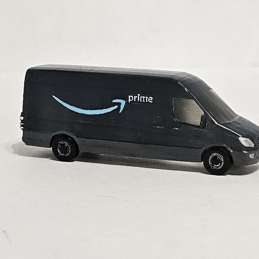 📦 AMAZON PRIME DELIVERY VANS ( Mercedes Sprinter and Rivian EDV )・ STL ...