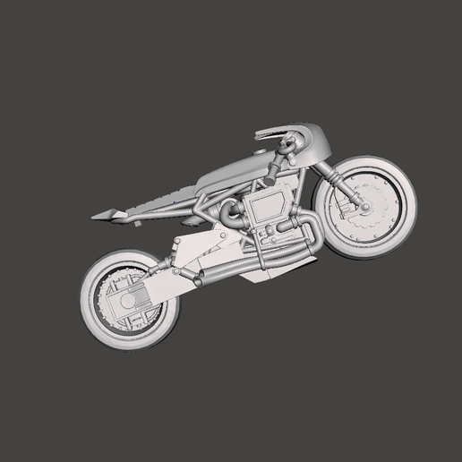 🎬 BATMAN BATCYCLE MOVIE FAN ART・ OBJ File for 3D printing・Cults