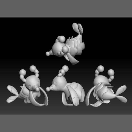 🐉 Pokemon Popplio Brionne Primarina・ STL File for 3D printing・Cults