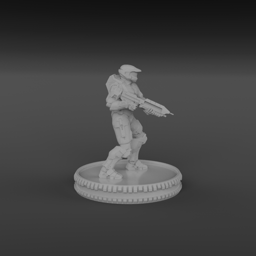 😇 Master Chief Halo・ OBJ File for 3D printing・Cults