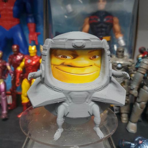 🎨 MODOK (Customizable)・ STL File for ・Cults