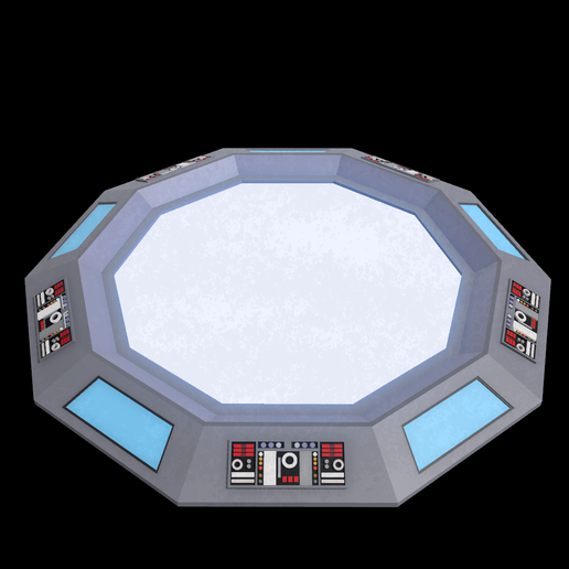 ⭐ Star Wars Holo Table (Anaxes Command Center) for 3.75" and 6" figures ...