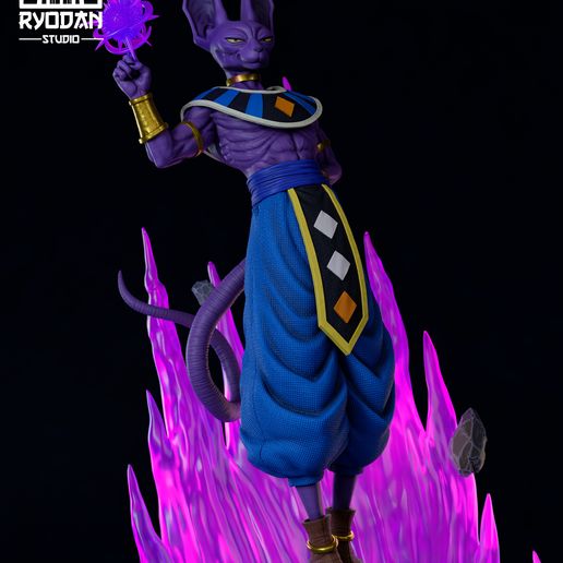 🐉 BEERUS DRAGON BALL・ 3D File for 3D printing・Cults