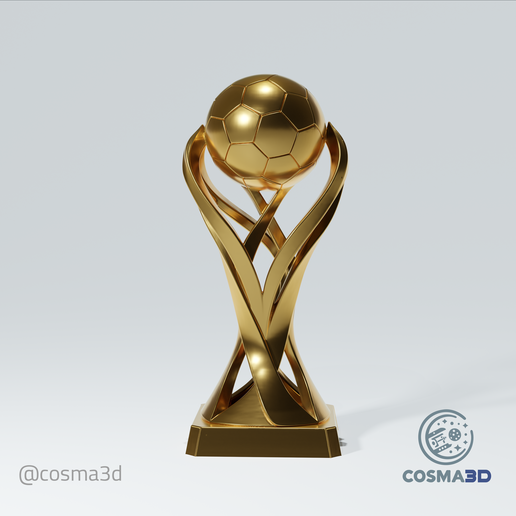 🏆 Trophy for Football Competition - Exclusive Design for 3D Printing ...
