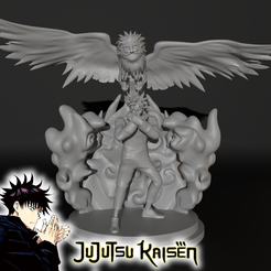 3D printing Fushiguro Megumi Nue Summon Jujutsu Kaisen Figure • made ...