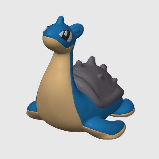 STL file Lapras Pokemon (No support, 3mf included) 🐉 (3MF)・3D printing ...